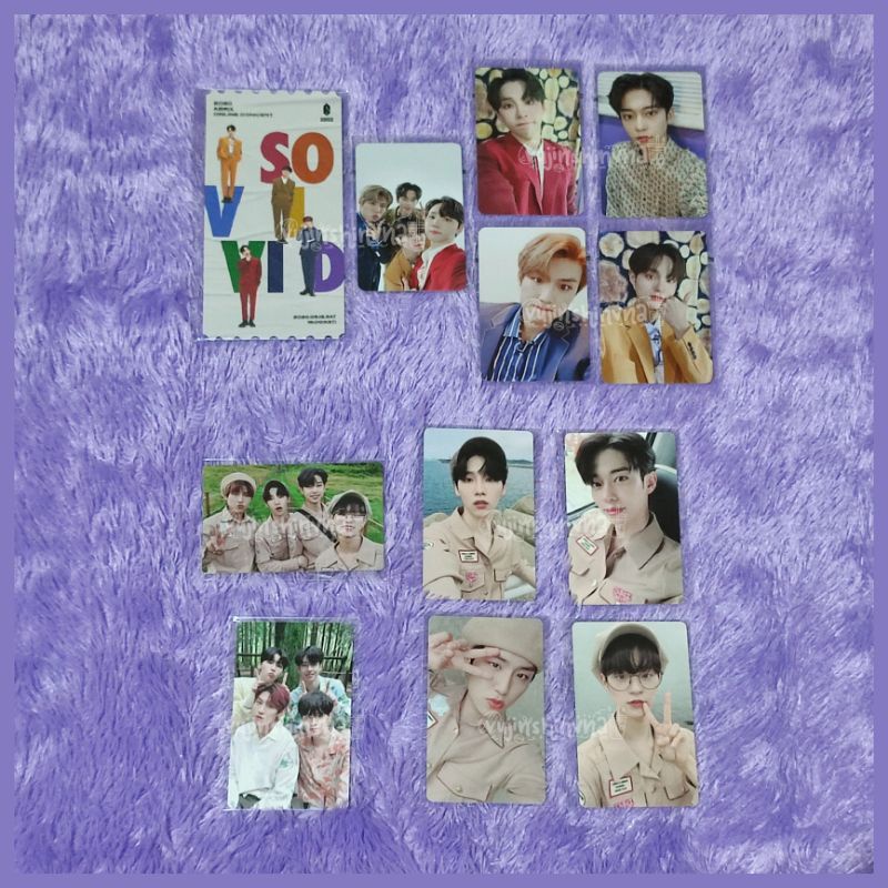 Photocard AB6IX ONCON SO VIVID SET & 1ST PHOTOBOOK IN JEJU SET (pc ...