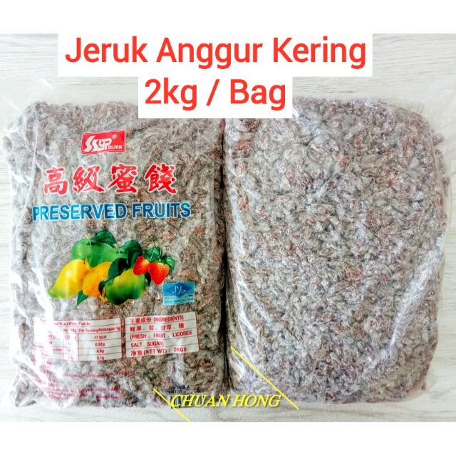 Jeruk Anggur Kering 500g / 1kg / 2kg | Shopee Malaysia