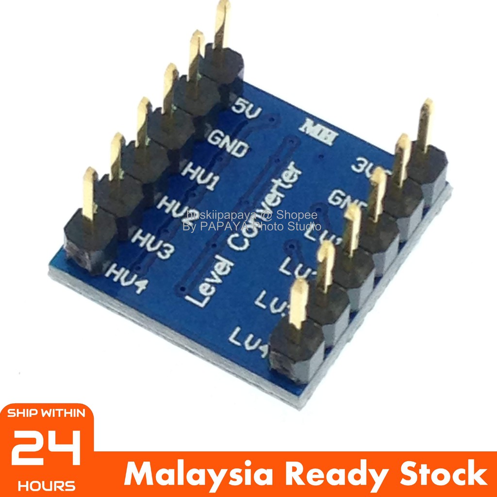 [BEST] 4 Channel Logic Level Converter Bi-Directional I2C 4 Way Signal ...