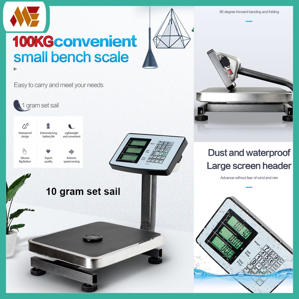 High Accuracy Easy Carry Weighing Scale Digital Weight Platform Scale ...