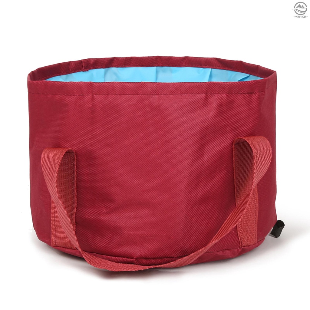 16L Collapsible Camping Bucket Portable Travel Folding Water Container ...