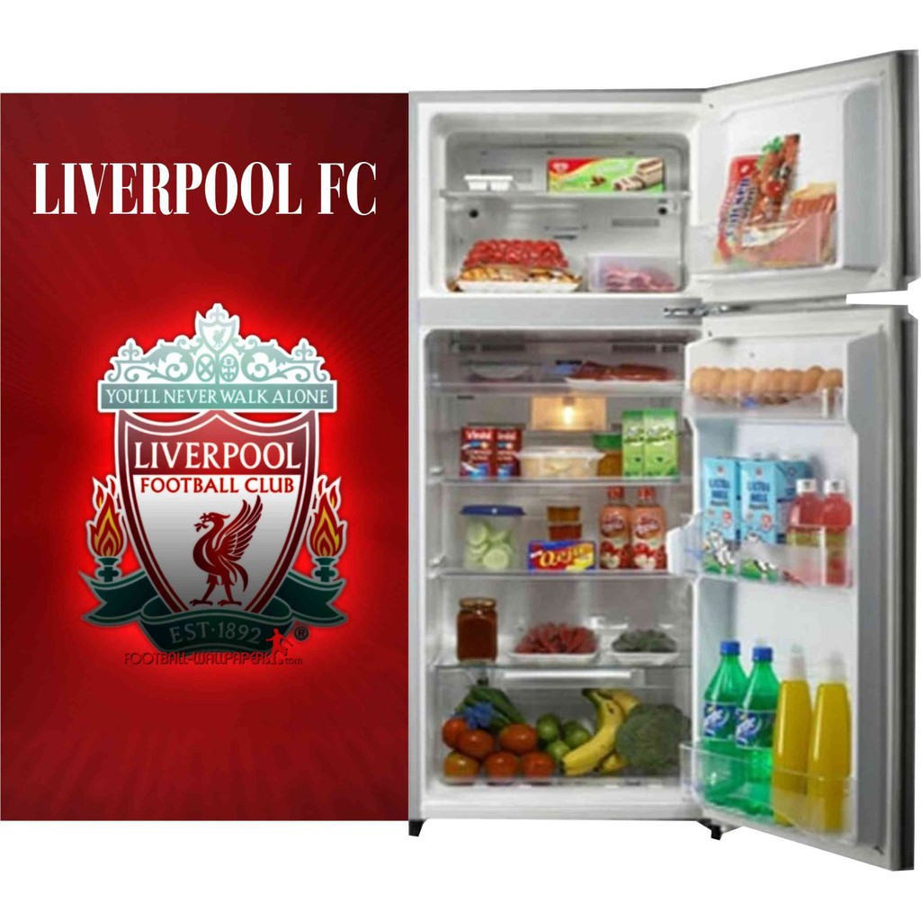 Liverpool Red 1 Door Refrigerator Sticker | Shopee Malaysia