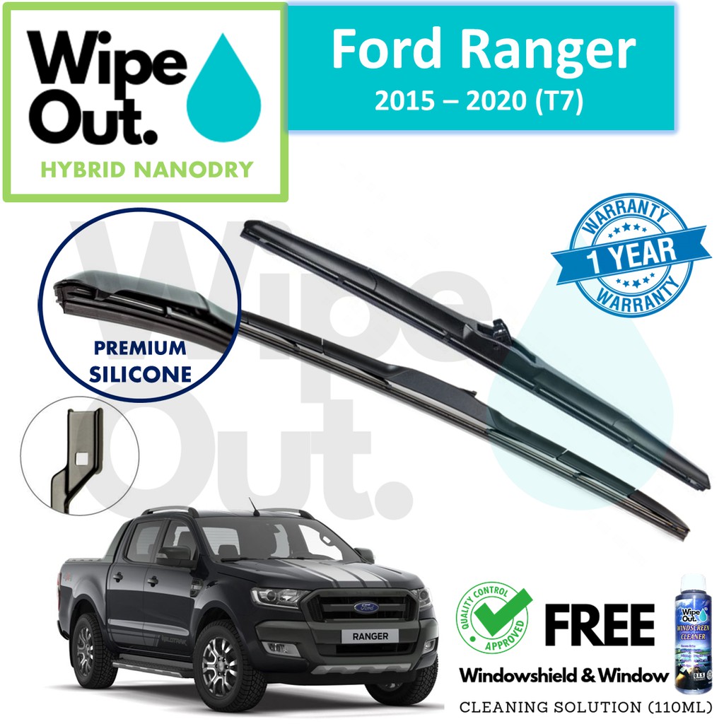 [PREMIUM] Ford Ranger 2015 - 2020 ( T7 ) WipeOut HYBRID NANODRY ...