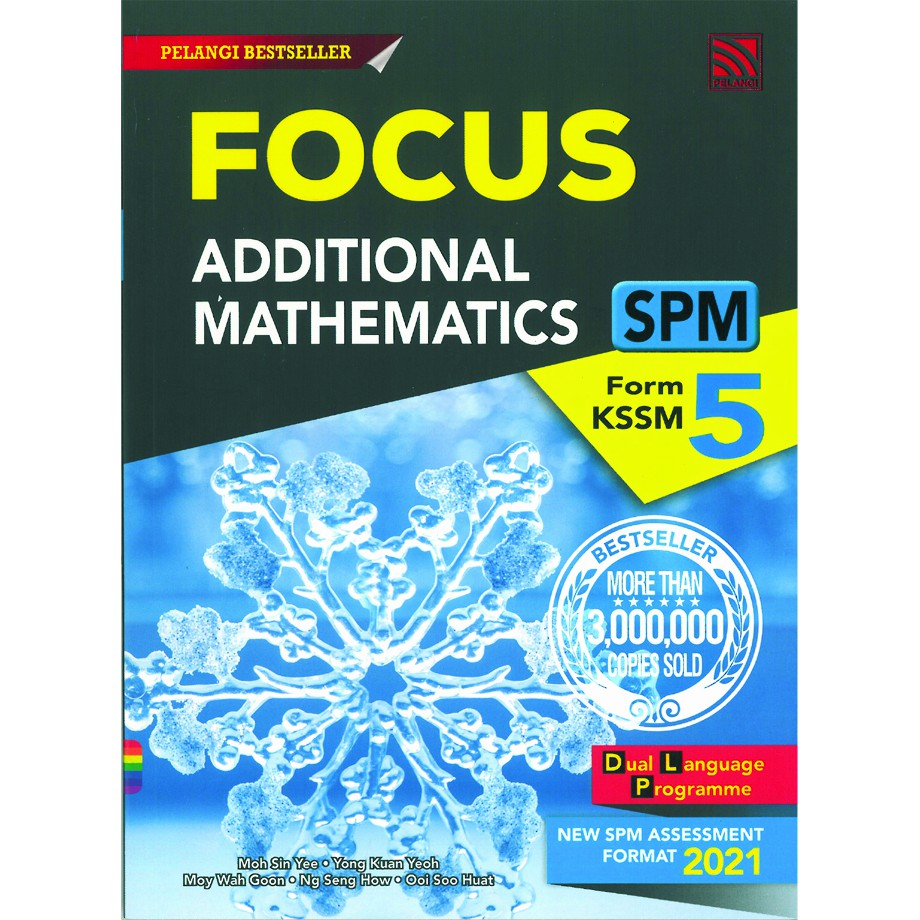 Form 5 Additional Mathematics Focus SPM KSSM | Shopee Malaysia