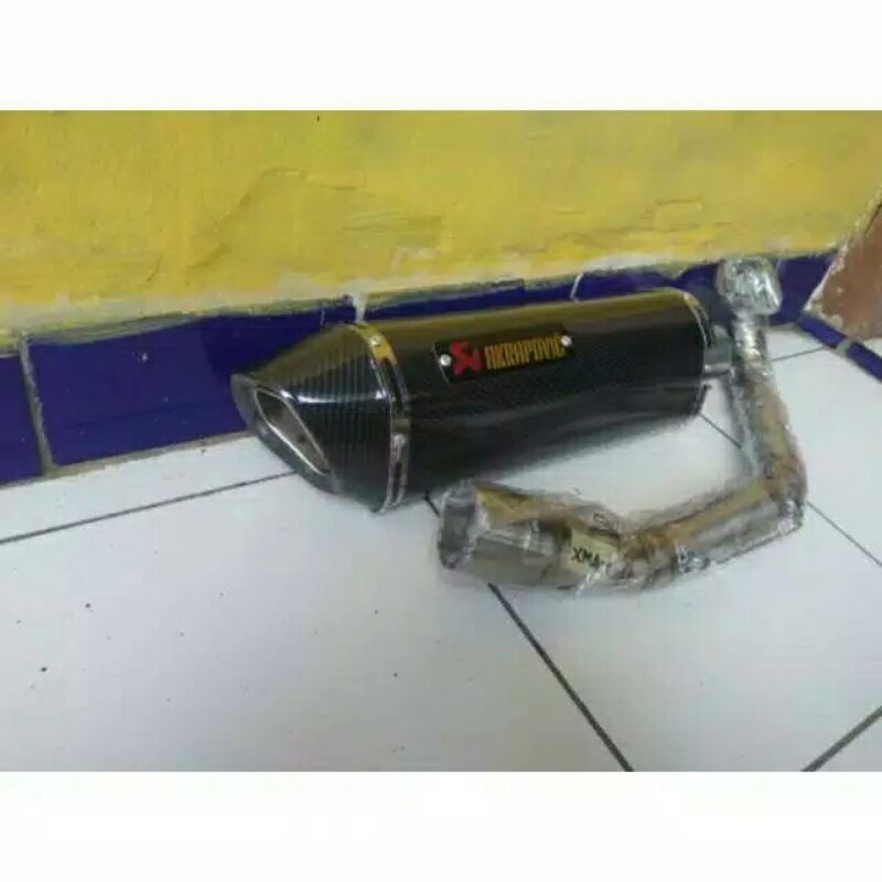 Akrapovic Exhaust/AKRA Kite Exhaust/Carbon Acrapovic Exhaust For VARIO ...