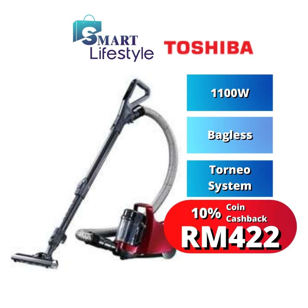 Toshiba Torneo Vacuum Cleaner VC-GC33BSA / Philips 1000 Series Bagless ...