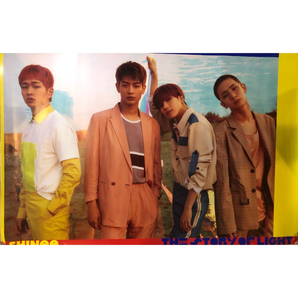 Shinee - THE STORY OF LIGHT OFFICIAL POSTER | Shopee Malaysia
