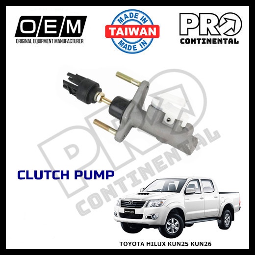 TOYOTA HILUX VIGO KUN25 KUN26 2004-2015 CLUTCH MASTER CYLINDER PUMP ...
