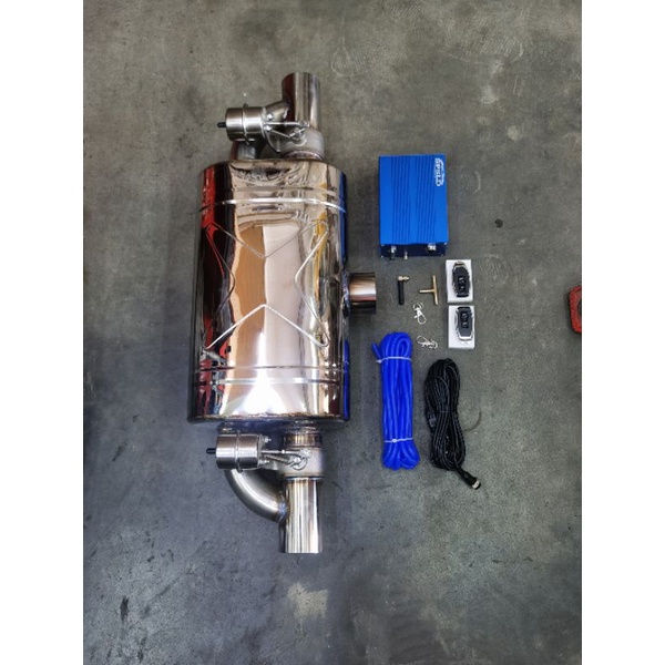 Valvetronic T Box / T Muffler Car Muffler Exhaust On Off Valve Remote ...