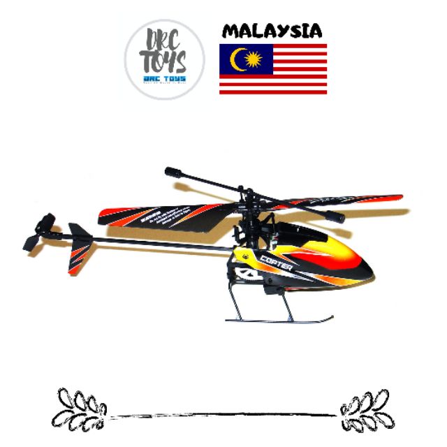 WLtoys 2.4g v911 4 channel copter series RC Helicopter (black/white ...