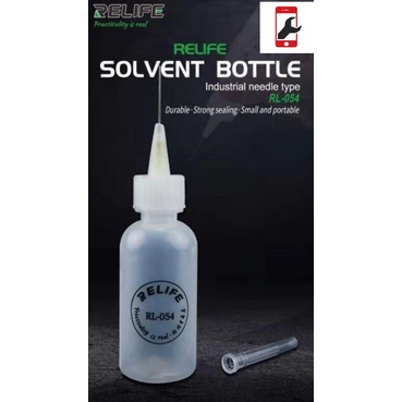 RELIFE Solvent Bottle Empty Needle Tip Bottle Solvents Dropper Filler ...