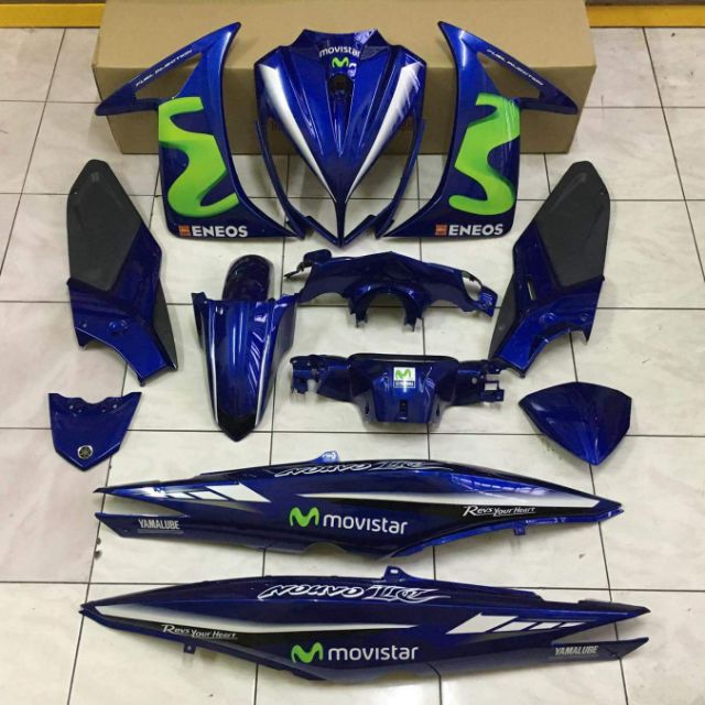 BODY COVER SET NOUVO LC MOVISTAR 2017 (HLD TANAM STICKER ) | Shopee ...
