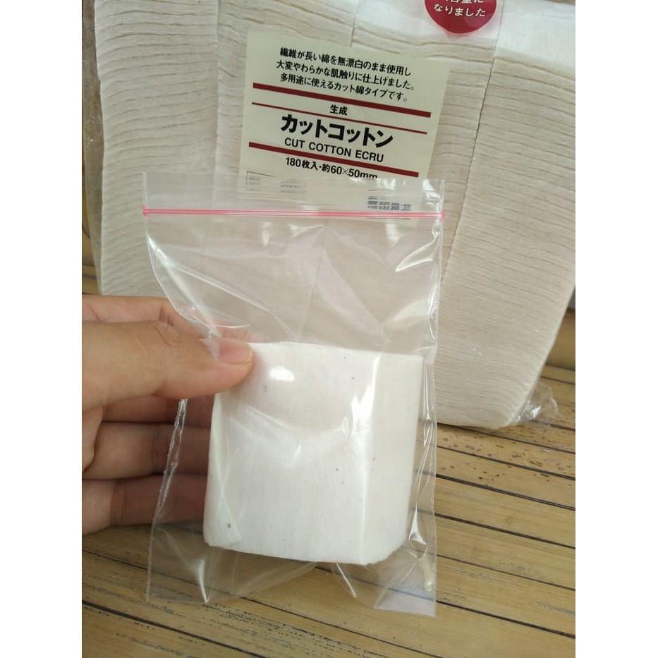 Muji Organic Cotton 5pcs / 11pcs / 22pcs / 33pcs Cotton | Shopee Malaysia