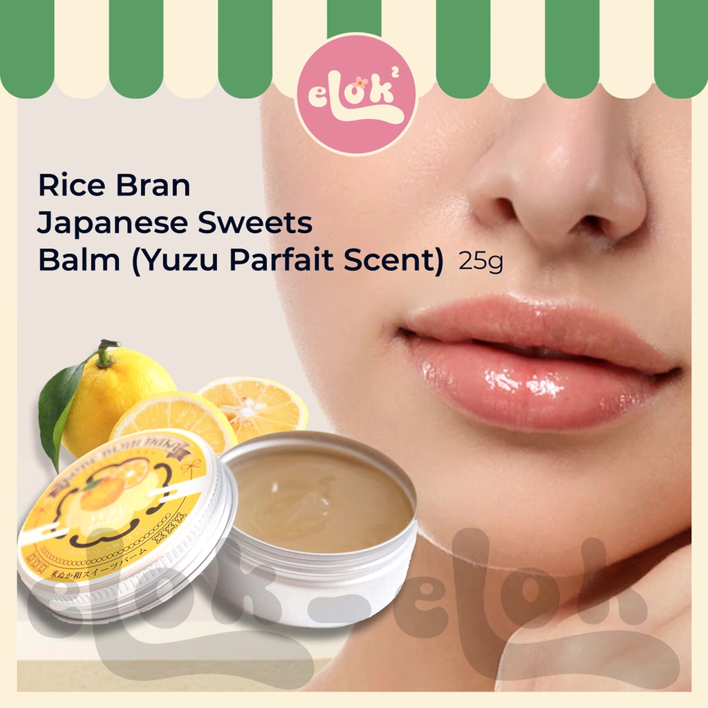 [eLok-eLok] Bijin Nuka Junmai Rice Bran Japanese Sweets Balm "Yuzu ...
