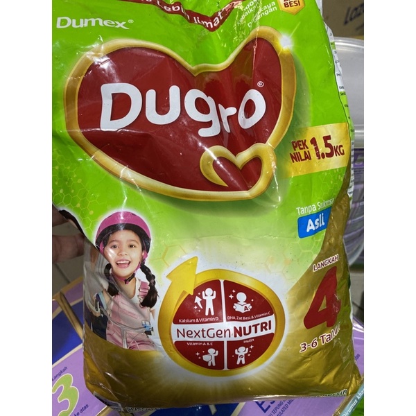 Dumex Dugro 4 Asli/Madu (850g/1.5kg)plastik x cantik | Shopee Malaysia