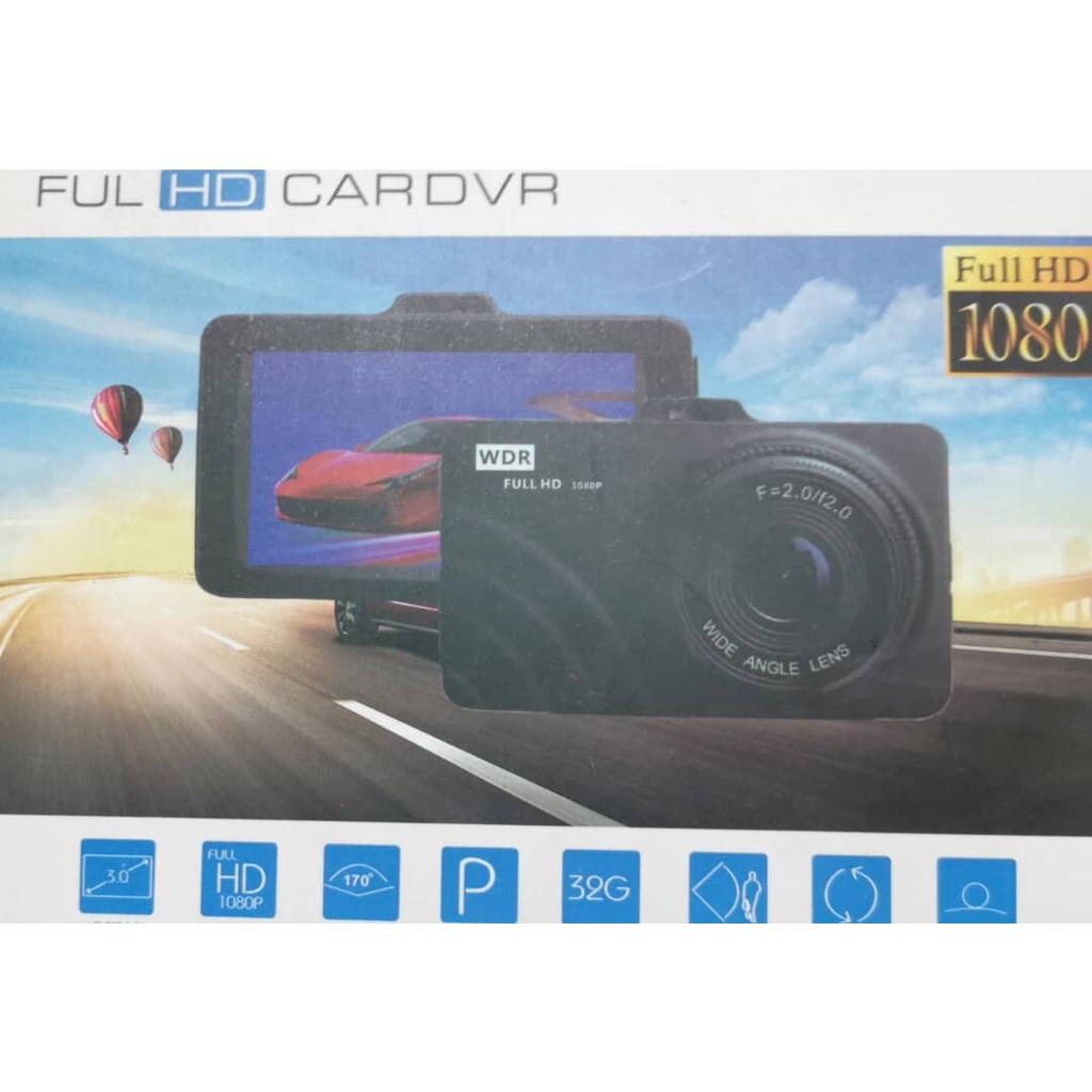 Full Hd Car Dvr Dash Cam | Shopee Malaysia