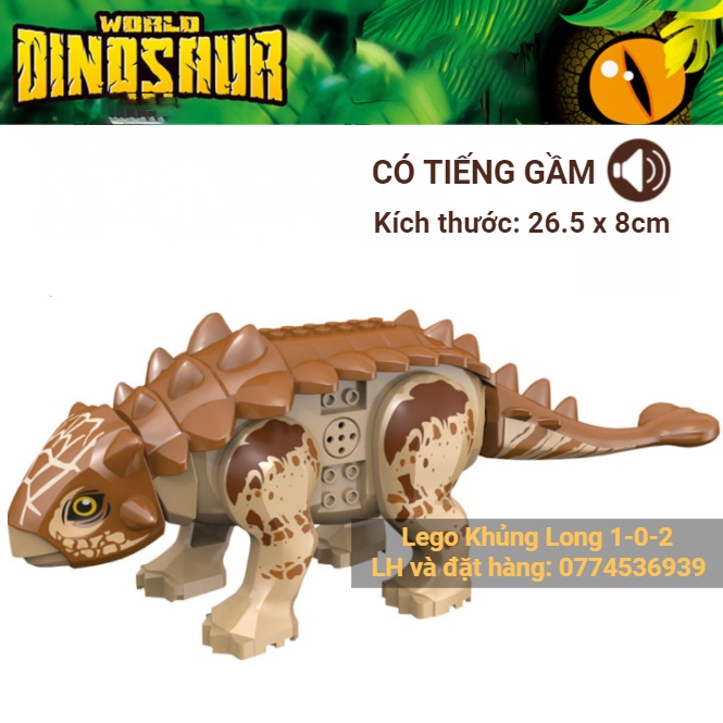 Dinosaur Lego Ankylosaurus 2021 WITH WASTE VOLUME Dinosaurs The ...