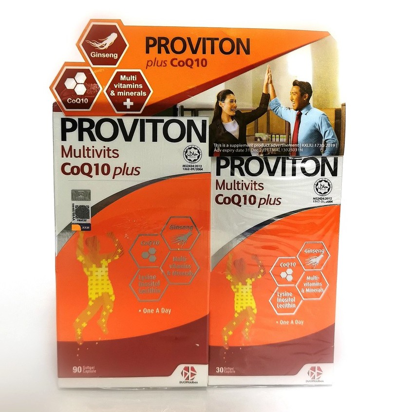 Proviton Multivitamin COQ10 Plus 90's+30's (Exp:-12/2025) | Shopee Malaysia