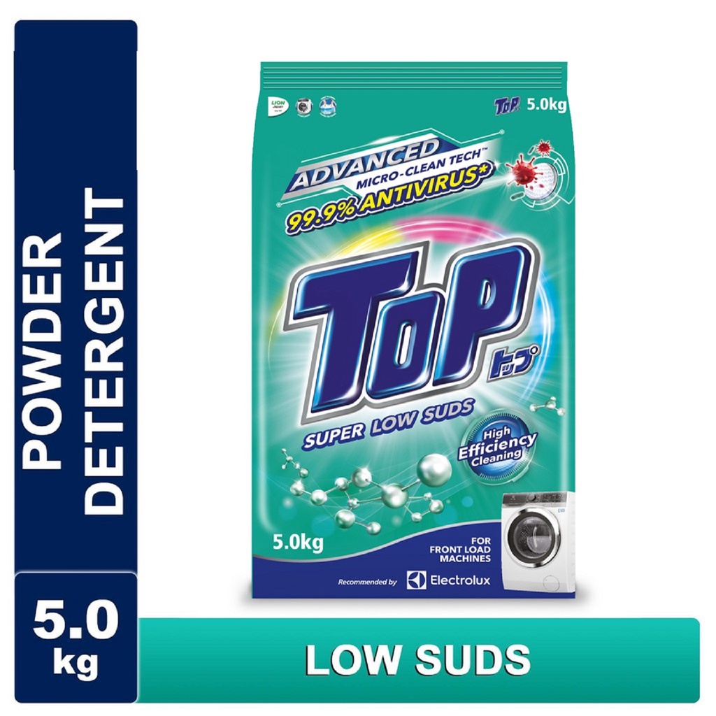 Top Detergent Powder Super Low Suds (5kg) | Shopee Malaysia