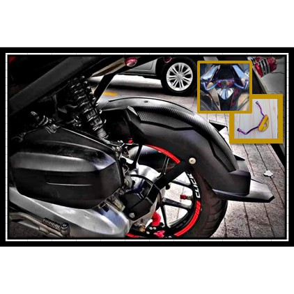 Honda Click Full Tire Hugger V3, V1, V2 with Helmet Hook | Shopee Malaysia
