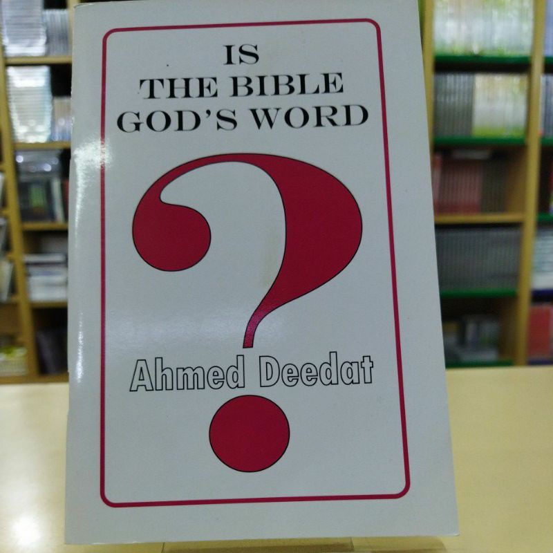 Is The Bible God S Word By Ahmed Deedat Shopee Malaysia