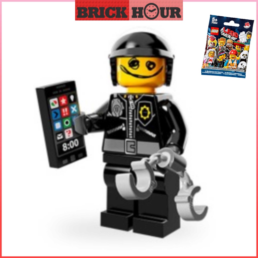 71004 -7 LEGO Minifigure The LEGO Movie Series - Scribble-Face Bad Cop ...