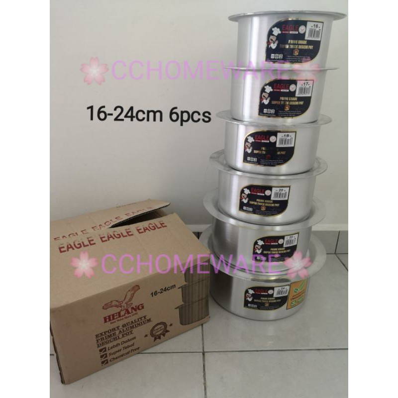PERIUK ALUMINIUM CAP HELANG (EAGLE EXTRA THICK) | Shopee Malaysia
