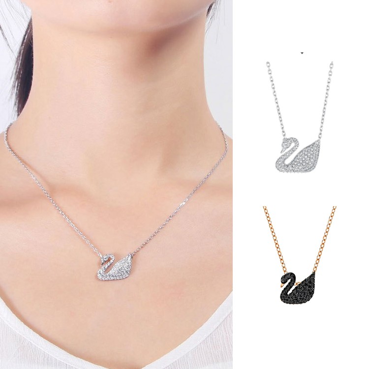 Korean fashion swan women necklace | Shopee Malaysia