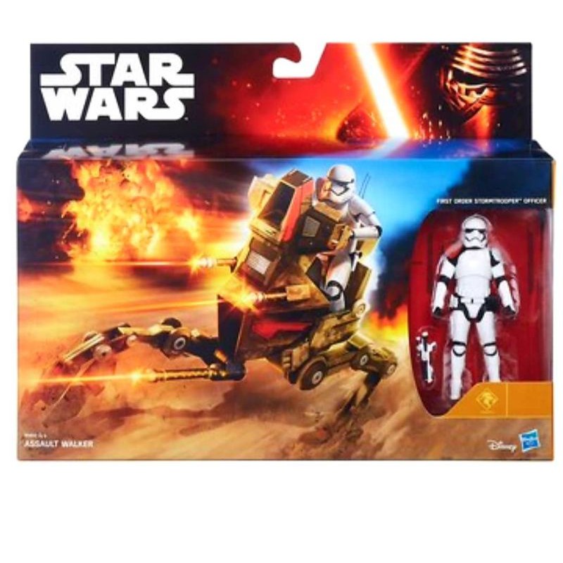 Star Wars Slight Tear Box First Order Stormtrooper Officer with Assault ...
