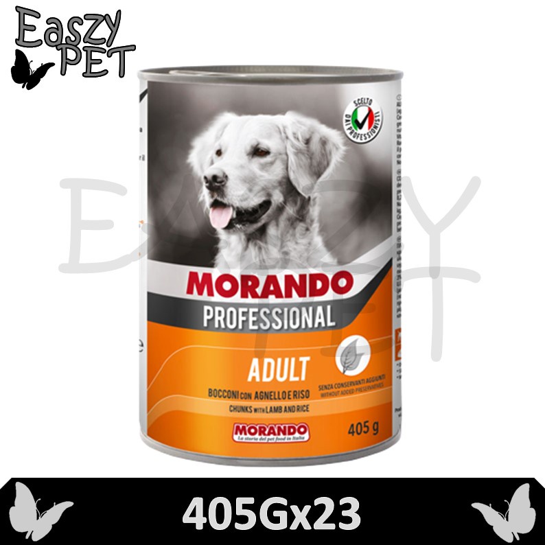 [Buy 23 Free 1 Can] Morando Pate / Chunks Dog Can Wet Food 400G /405G ...