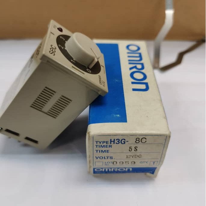 OMRON H3G-8C DC12 60S Timer, DPDT | Shopee Malaysia