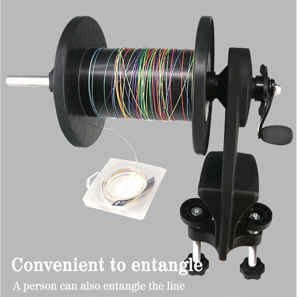 Fishing Line Spooler with 2 Long Short Axes Winder Machine Spinning ...