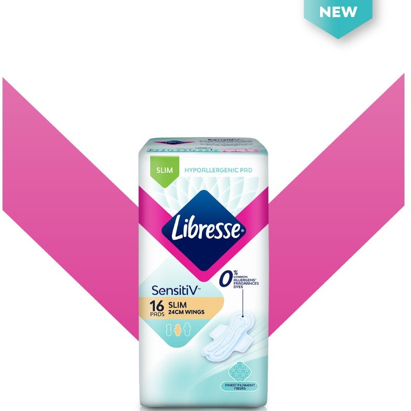 Libresse Maxi Fit Slim Fit Scent Sensitiv Sanitary Pad (Tuala Wanita ...