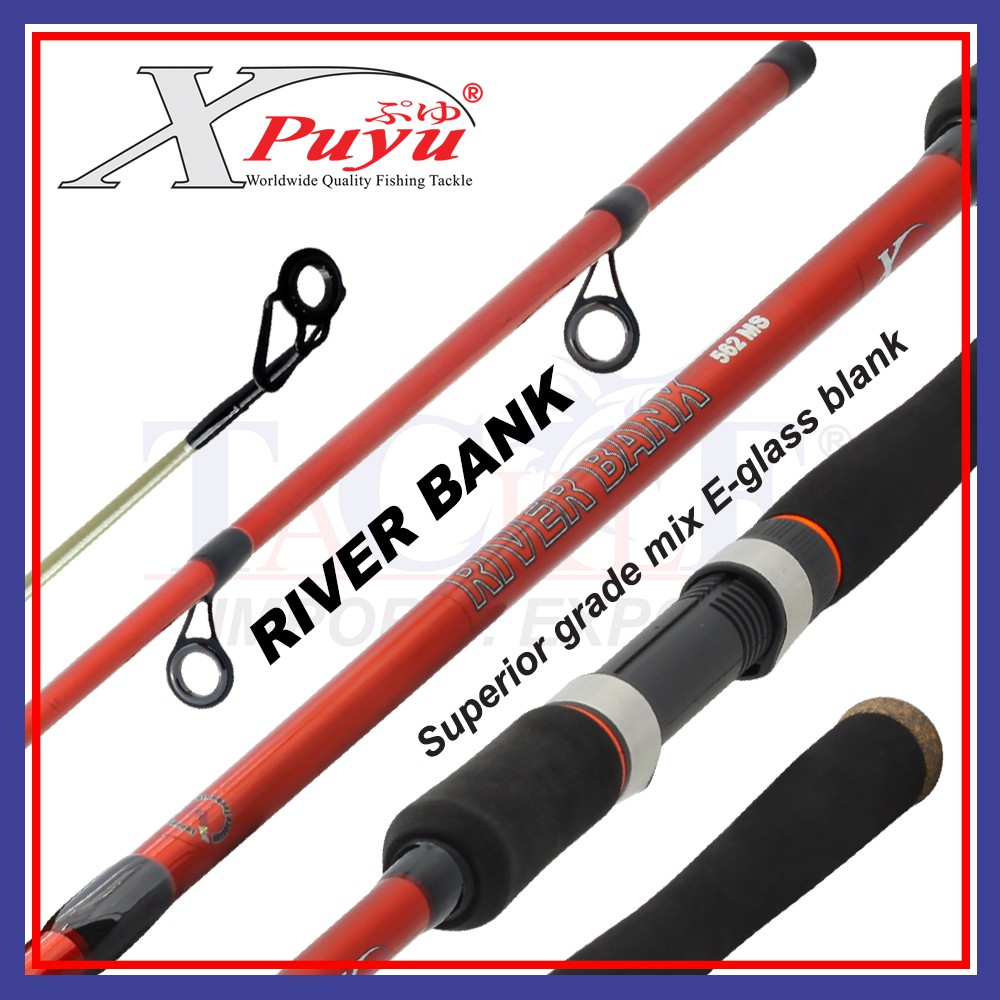 Xpuyu River Bank Joran Pancing Spinning 5'6-8'0kaki | Air Tawar ...