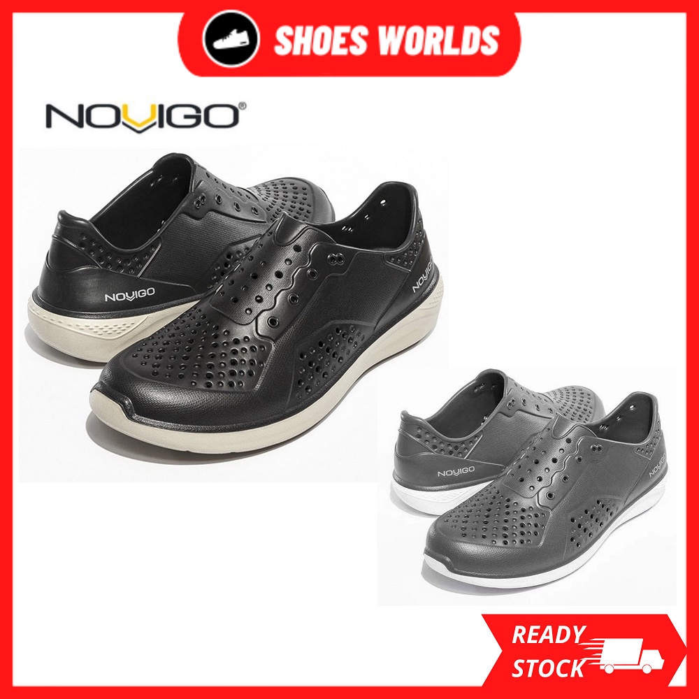 Novigo crocs shoes unisex sandal Slip-On sandal for men | Shopee Malaysia