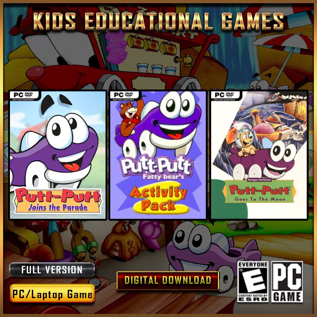 Putt-Putt Collection🔥Kids Educational Games [PC GAME]🔥[ DIGITAL ...