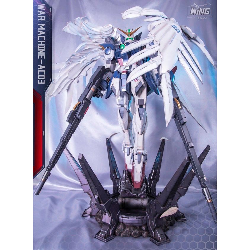 GUNDAM💥XXXG-01W WING GUNDAM💥GUNDAM ZERO-ONE STATUES GK ACTION FIGURE ...