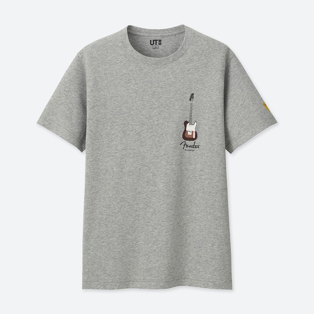 Uniqlo Men's Wear (UT) The Brands Fender Print T-Shirt (Short Sleeve) | Shopee Malaysia