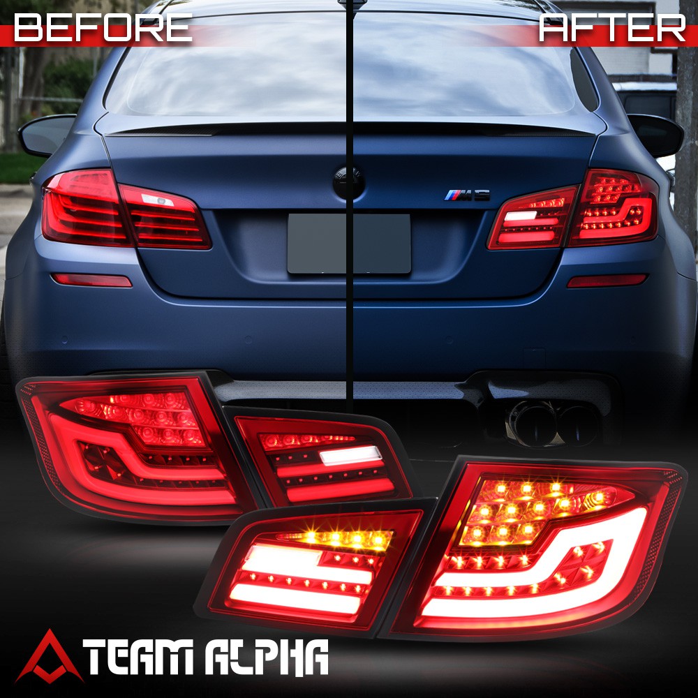 BMW F10 G Style 3D led tail lamp light sequential signal 2011 2012 2013 ...