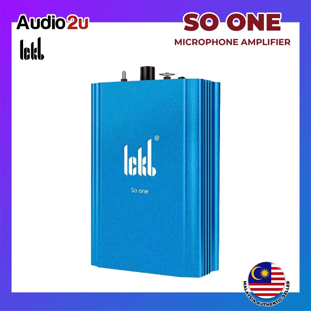 ICKB So One Professional Dynamic Microphone Amplifier Gain Mic Preamp | Shopee Malaysia