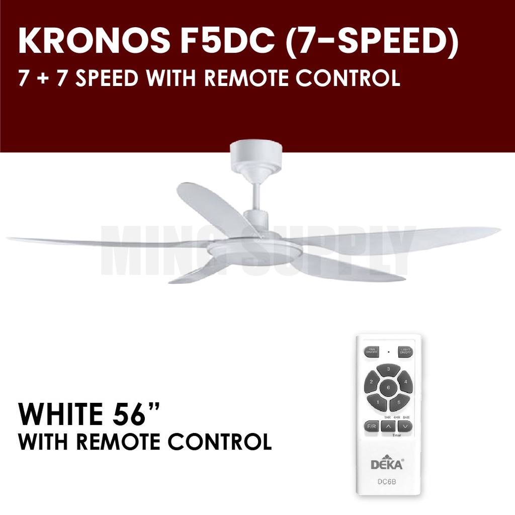 MS_SIRIM DEKA Ceiling Fan Kronos F5DC F5 DC Baby 3C LED Lighting Remote ...