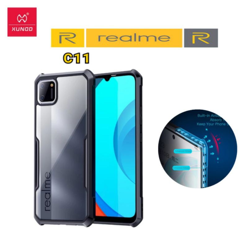 Xundd Case For Realme C11 Case Shockproof Transparent Phone Cover ...