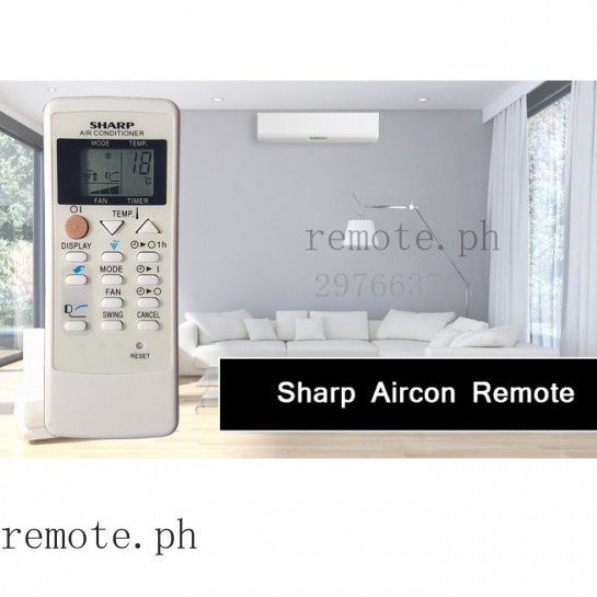 Sharp Aircon Remote Control Sharp Remote CRMC-A751JBEZ CRMC-A792JBEZ, CRMC-A657JBEZ, CRMC-A768JB ...