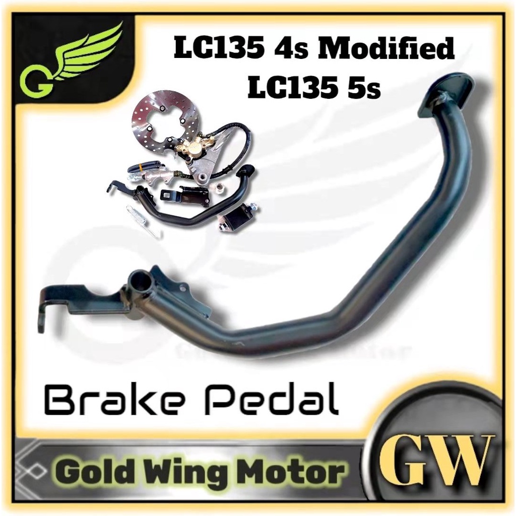 YAMAHA LC135 LC4S MODIFY LC5S DISC BRAKE SYSTEM PEDAL BRAKE SPRING V1 ...
