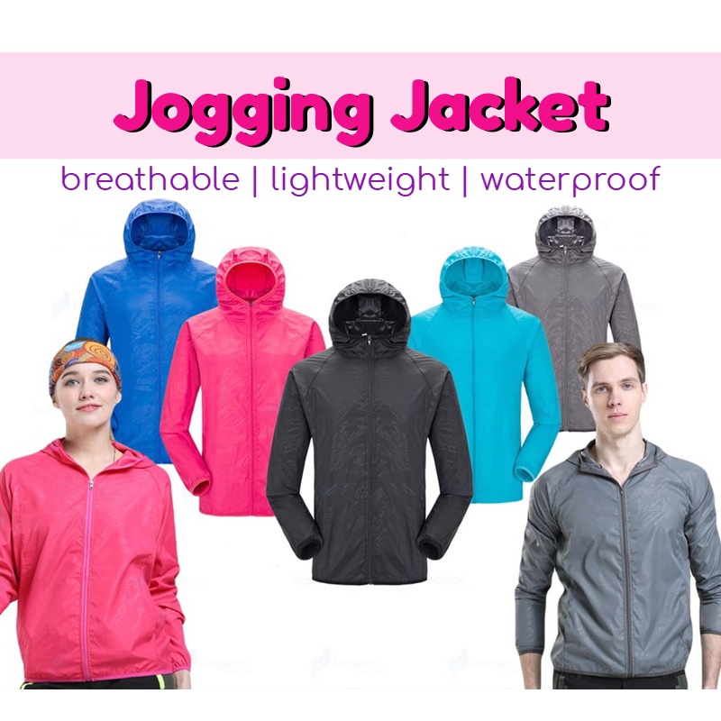 Unisex Jogging Sport Jacket Ultra Light Running UV protection ...