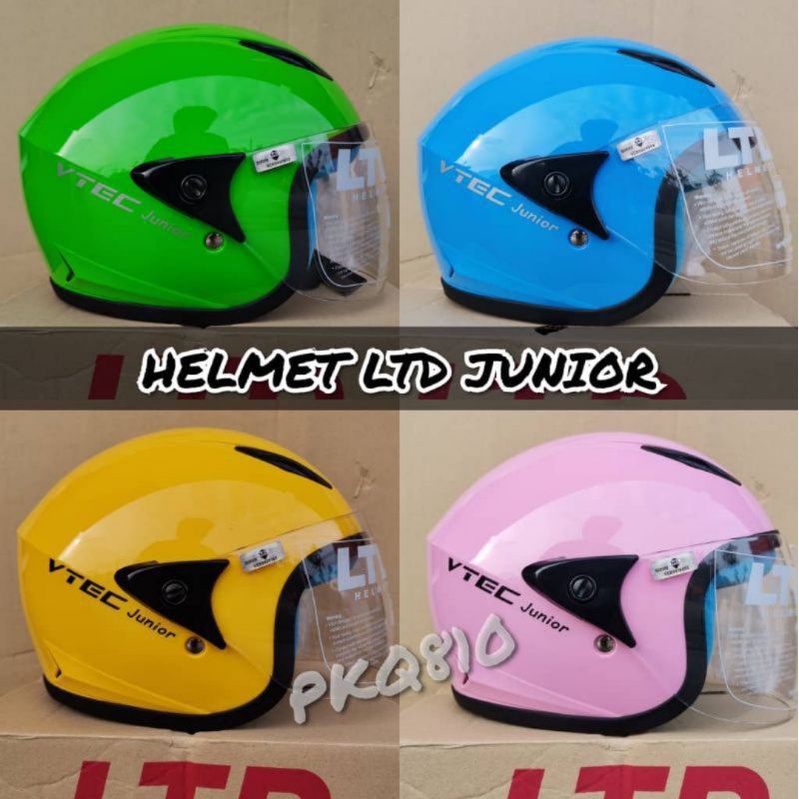 SIRIM CERTIFICATED ‖ HELMET LTD JUNIOR VTEC TOPI KELEDAR BUDAK LELAKI ...
