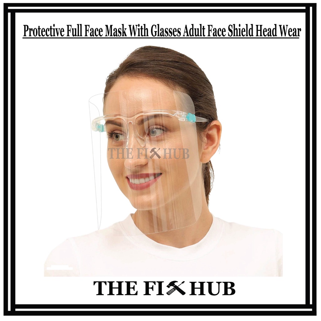 Full Face Shield Face Protection Hood Eye Protection Transparent Face ...