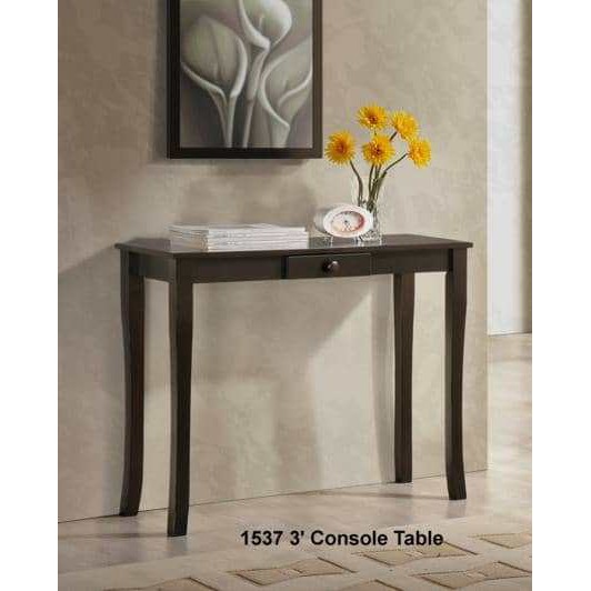 Solid Console Table with 1 Drawer- 3 feet / 3 kaki ## RAYA DEAL - FREE ...