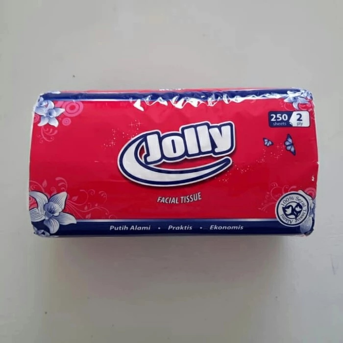Jolly Facial Tissue / Tissue 250 sheets 2 ply | Shopee Malaysia