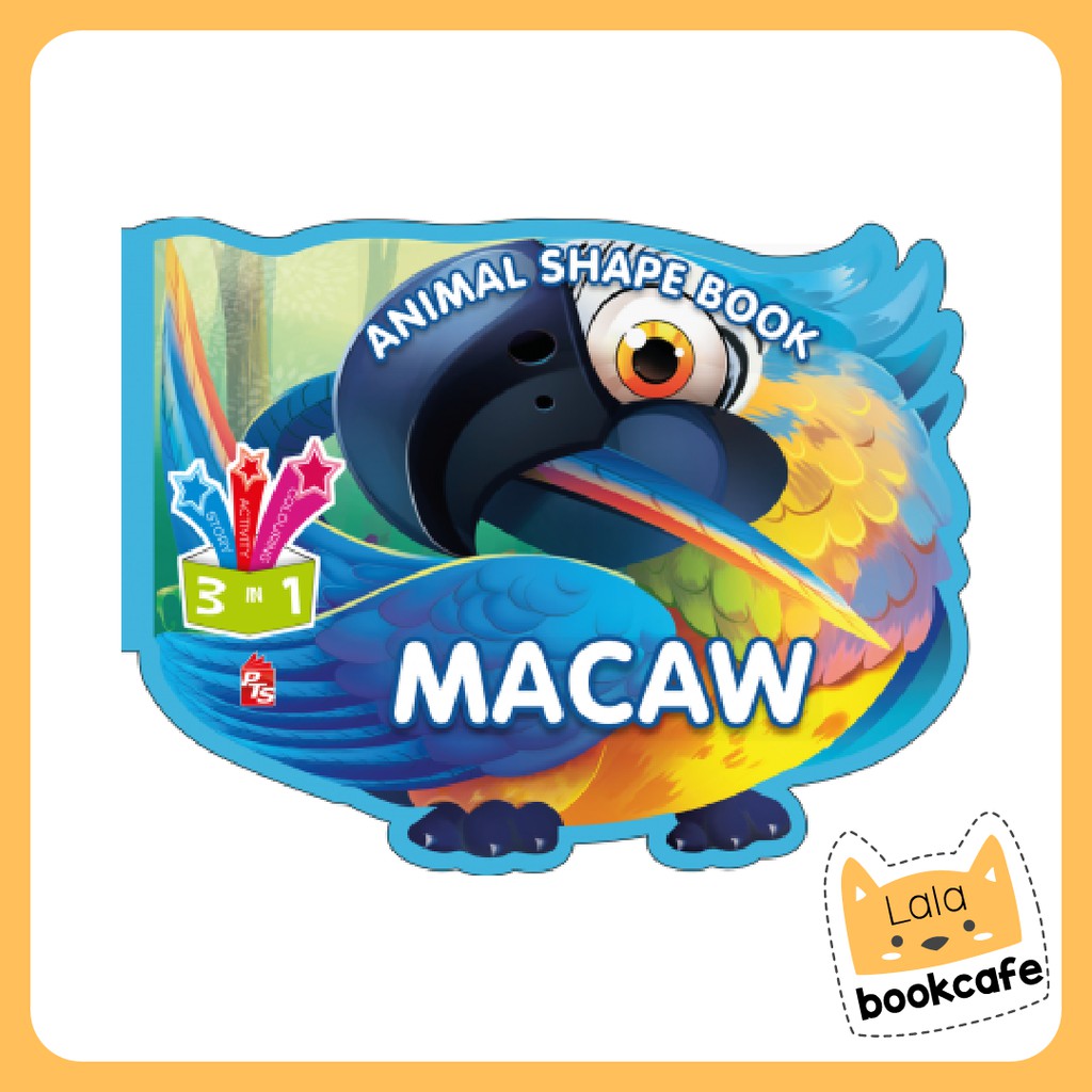 Animal Shape Book - Macaw [Buku Kanak-Kanak] | Shopee Malaysia